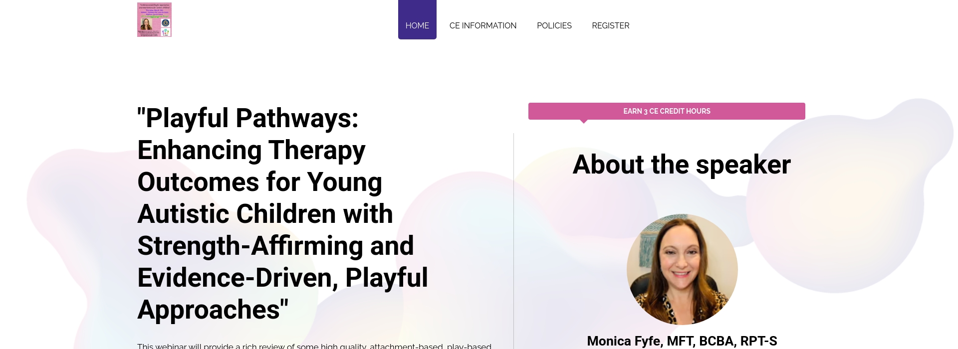 "Playful Pathways: Enhancing Therapy Outcomes for Young Autistic Children with Strength ...